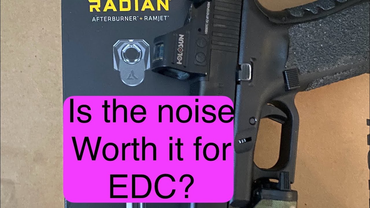 Radian Ramjet/Afterburner worth the noise for EDC?