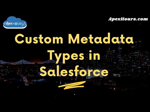 Custom Metadata Types in Salesforce