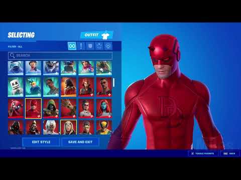 Steam Community :: Video :: [Fortnite] DAREDEVIL SKIN SHOWCASE FIRST ...