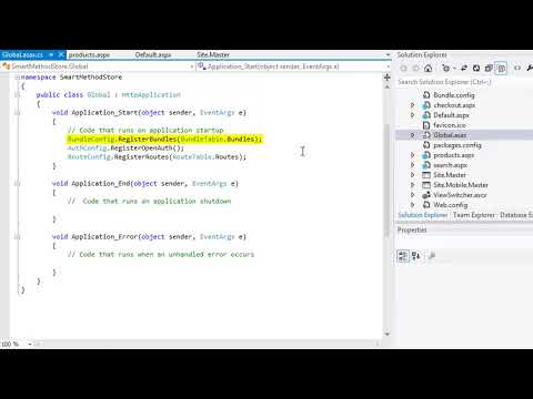 ASP.NET 4.5 Essential Skills Lesson 12-2: Handle errors with Global.asax
