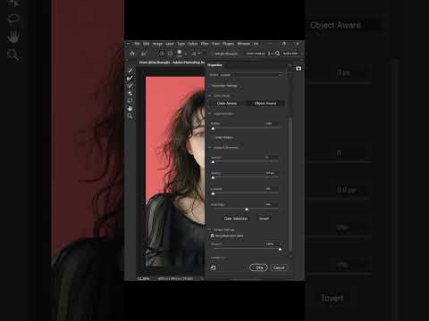 Secret Photoshop Trick to Cut Hair Like a Pro! #adobephoto #creative