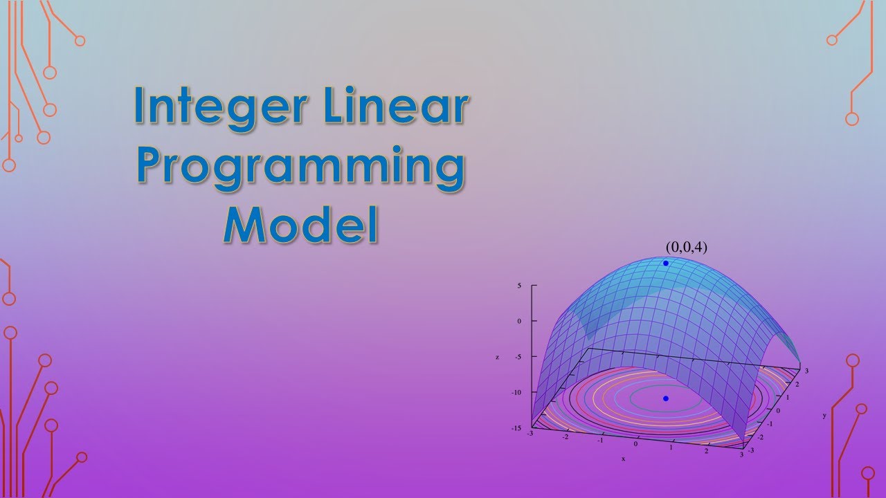 Integer Linear Programming Model