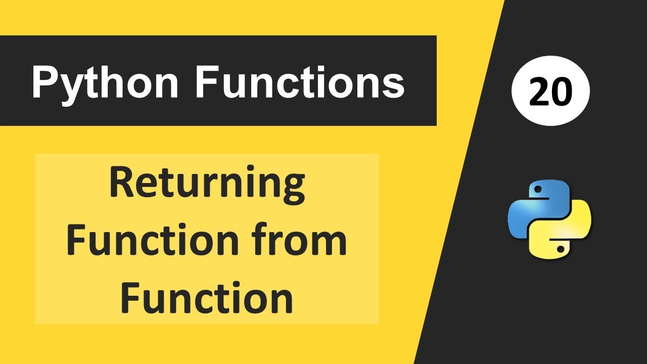 Returning Function From Function | Python Tutorial for Beginners in Hindi