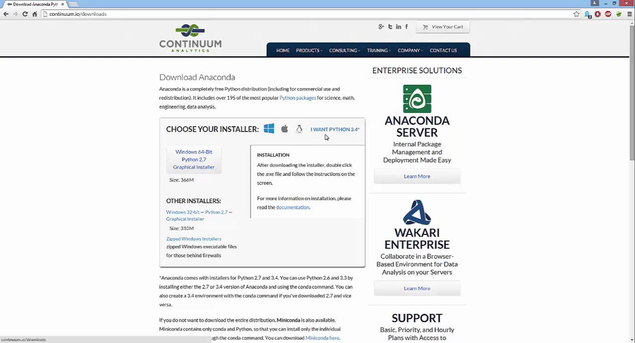 CSE 201 Python Install