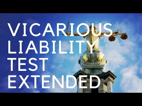 Vicarious Liability Test Extended