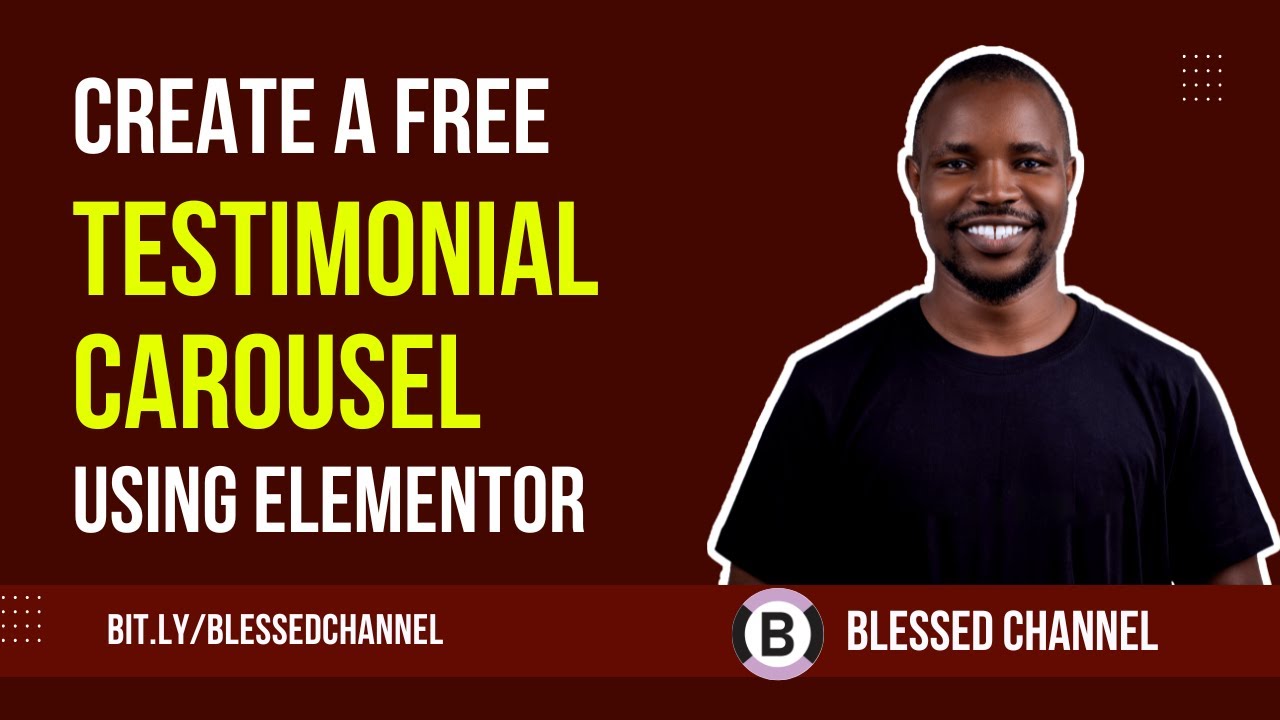 Create a Free Responsive Testimonial Carousel From Scratch (Elementor)