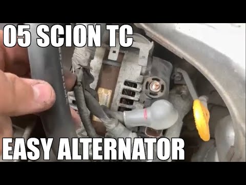 How to Replace Alternator in a Scion TC 2004-2010