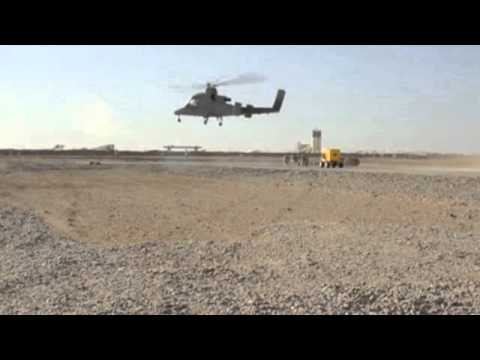 K-MAX Unmanned Helicopter External Cargo Hook Up