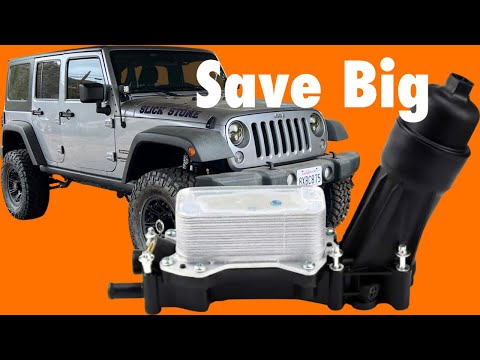 2012-2017 Jeep Wrangler Oil Filter Housing Install