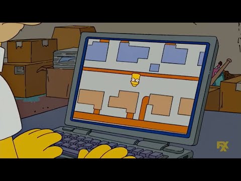 Homer and Marge secretly inserted a location tracking device on Bart's body [The Simpsons]