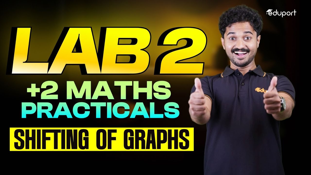 Plus Two Maths Practical Lab 2 Shifting of Graphs | Eduport Plus Two