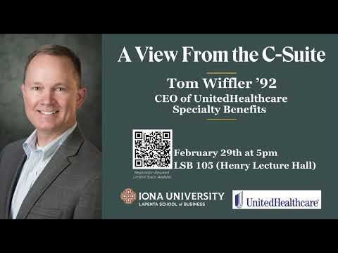A View From the C-Suite: Tom Wiffler '92, CEO of Specialty Benefits at UnitedHealthcare