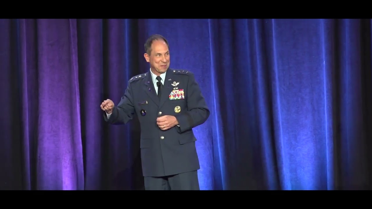 Lt Gen John E Shaw - Space Symposium 38