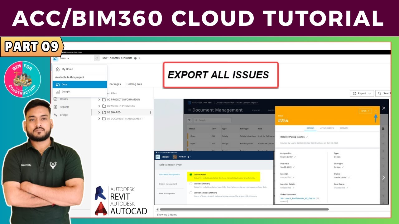 #09 Autodesk Construction Cloud: Export BIM360 Issues Explained!