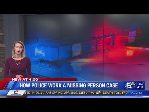 How police work a missing person case