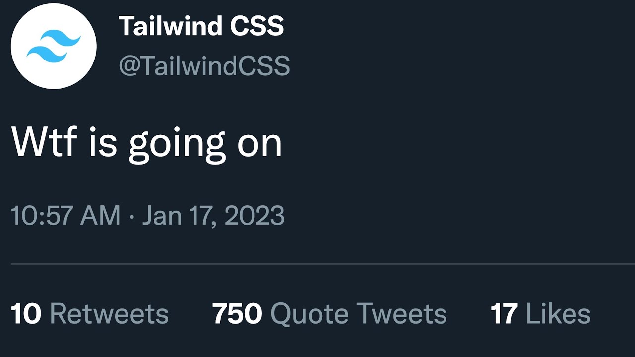 Why is everyone talking about Tailwind?