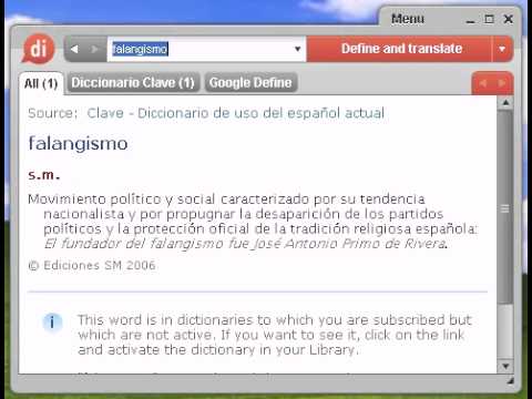 Definición de falangismo