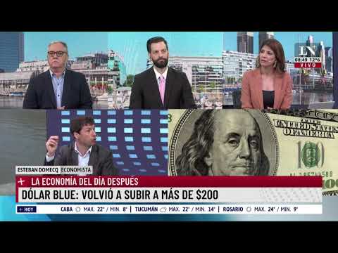 Dólar Blue: volvió a subir a más de $200