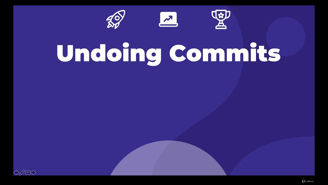 Undoing Commits in Git | Lecture 54