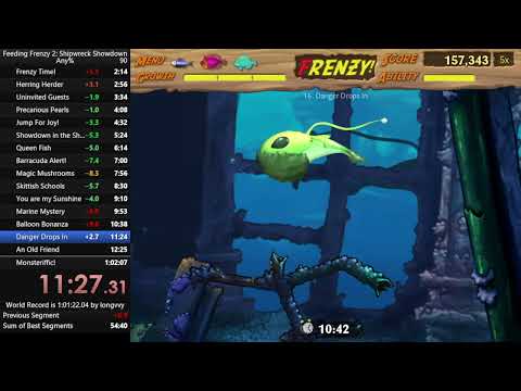Steam Community :: Video :: Feeding Frenzy 2 Speedrun Any% in 1:00:01.81 (ft. UDUC)