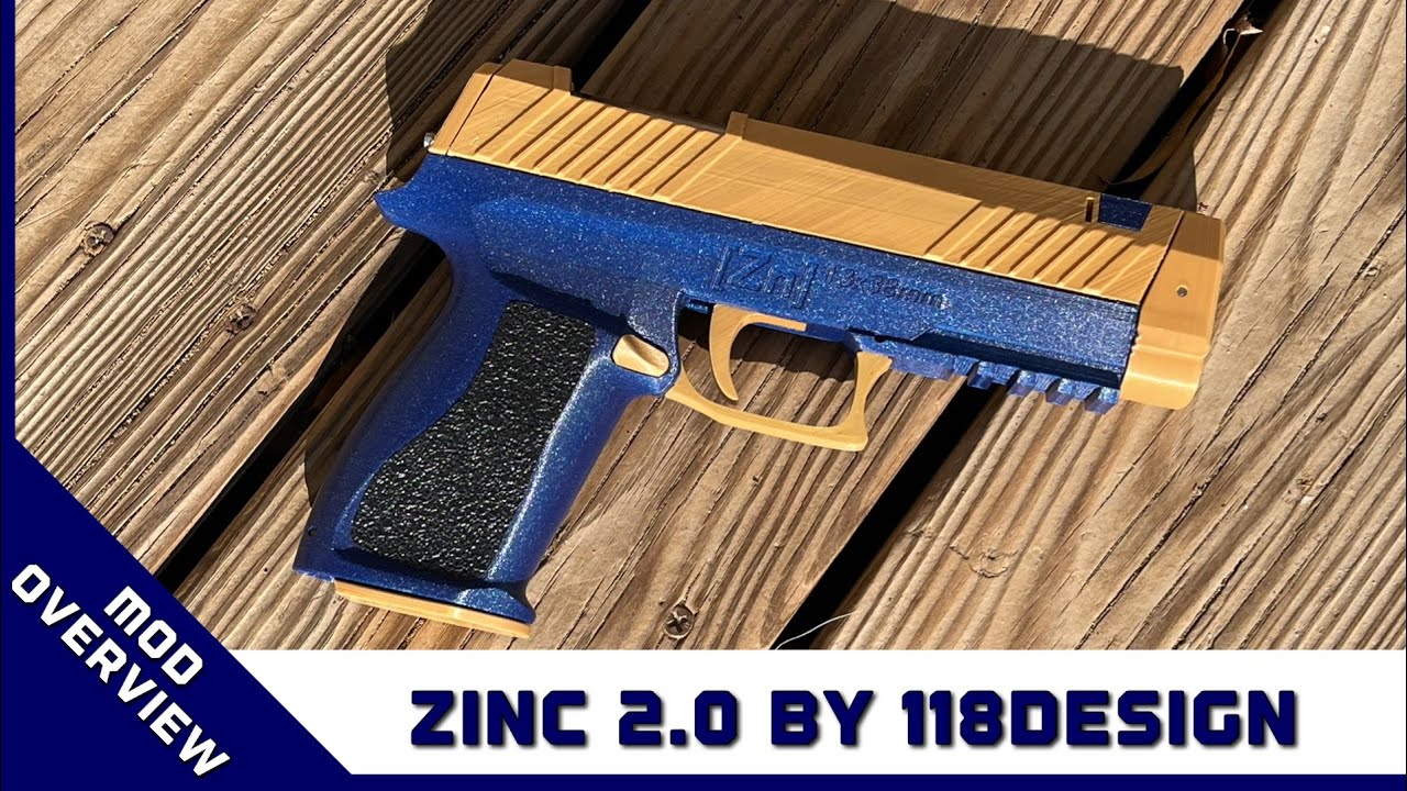 The Zinc 2.0 by 118 Design - Blaster Overview