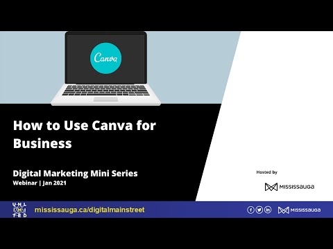 How to Use Canva for Business - Webinar