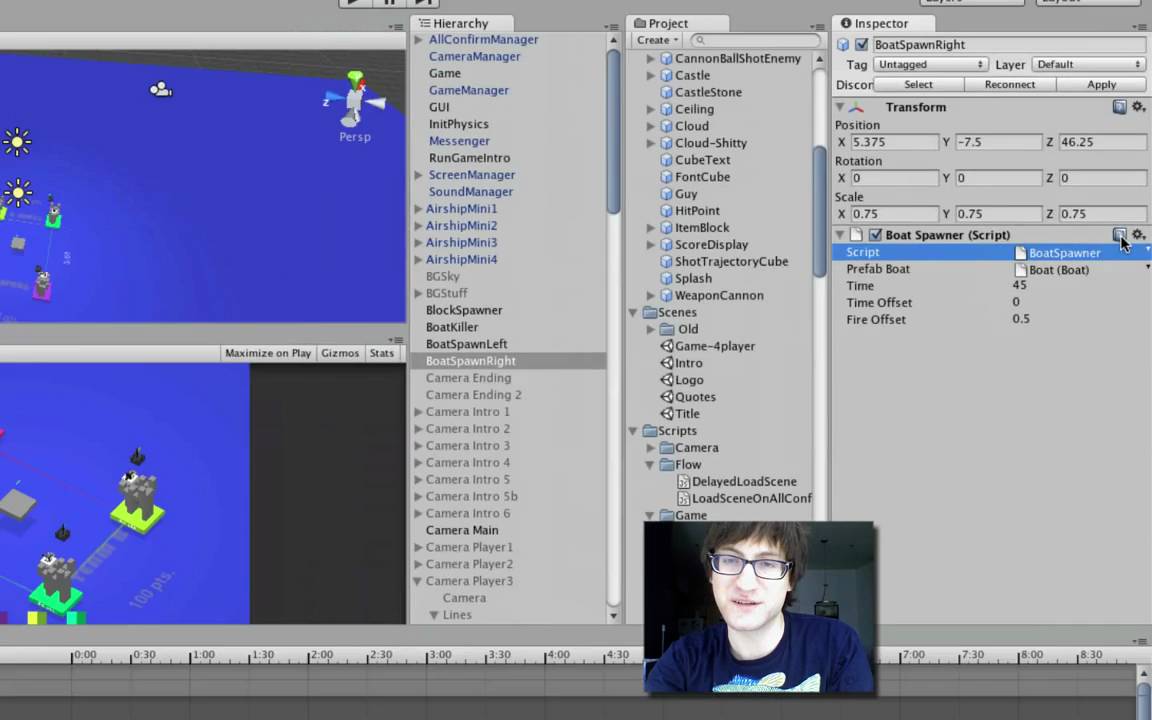 Unity Tutorial 03: Part 3: 