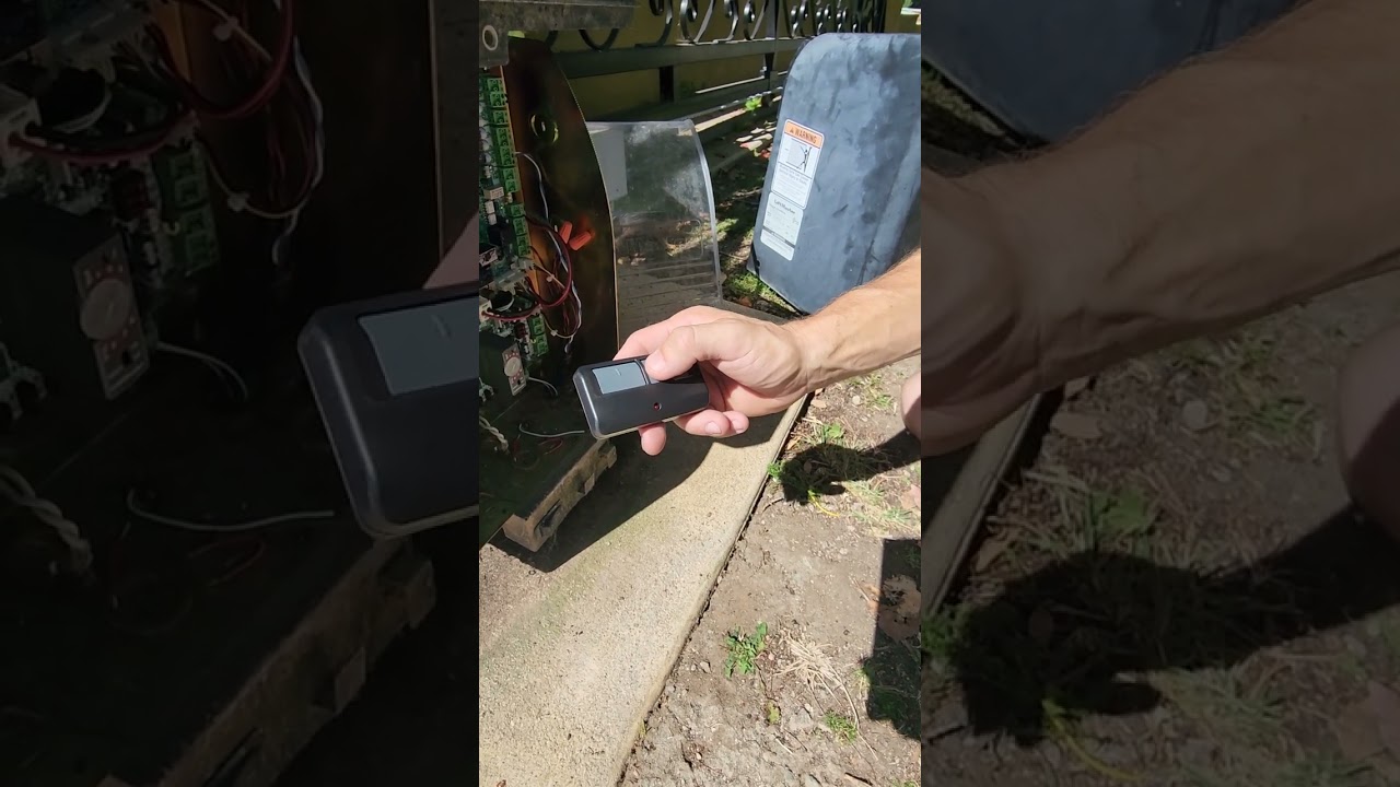 How to add a remote control to a liftmaster gate operator