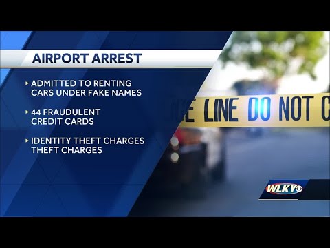Texas man accused of using fake ID, credit cards while trying to rent car at Louisville airport