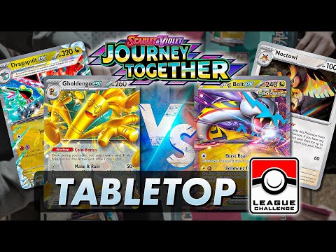 Gholdengo/Dragapult ex vs Raging Bolt ex (Round 2)【Journey Together】League Challenge | Tabletop