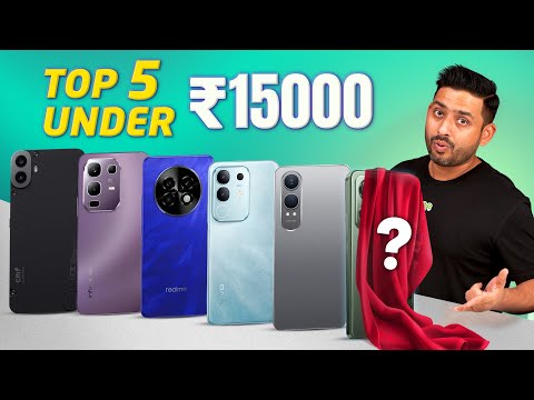 Top 6 Smartphones Under 15000 in India (2025) | Best Budget Phone Picks!