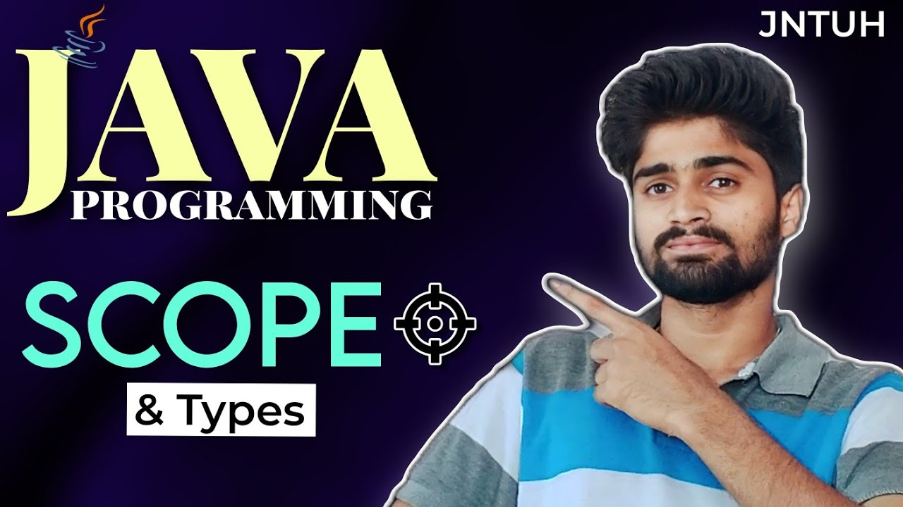 Scope in Java | Java programming Jntuh | CodingFataka | method scope | class scope