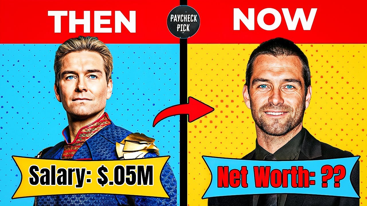 The BOYS Cast Salary & Net Worth | Then and Now