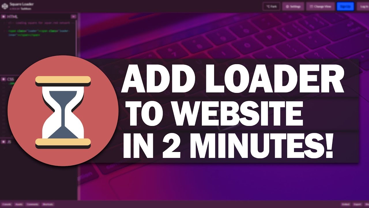 How to Add Loading Animation to Website in 2 Minutes!