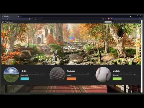 VideoGuide - Download Free HDR Images, HDRI Environment Textures, IBL Image Based Lighting Polyhaven