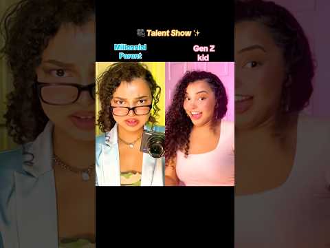 pov : A millennial parent watches her gen z daughter perform at the talent show… #pov #genz