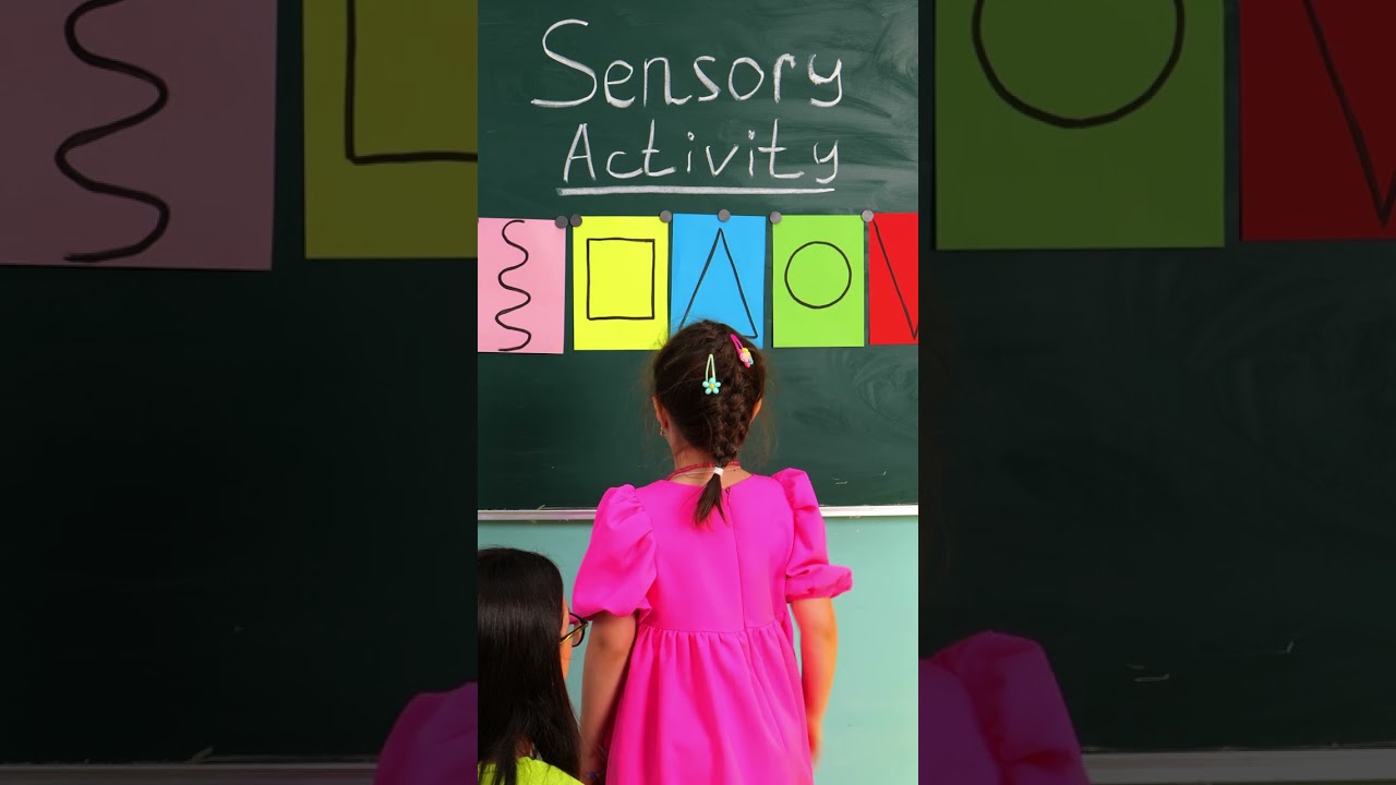 🎯 Touch & Trace! Sensory Shape Game for Kids' Learning 🧠✨