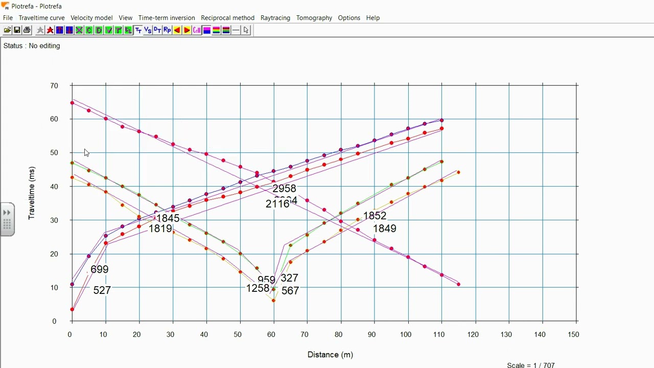 2D-Seismic Refraction Data Processing Using Seisimager