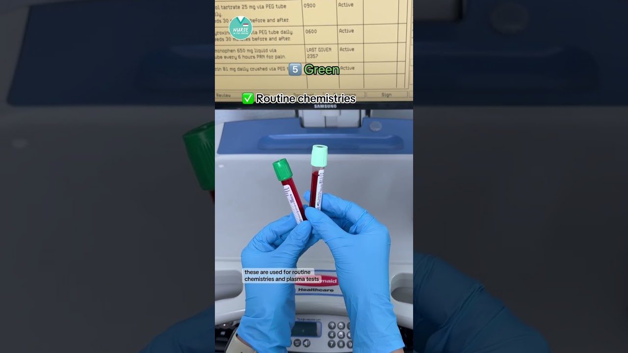 Order of Lab Draw 🩸🧪