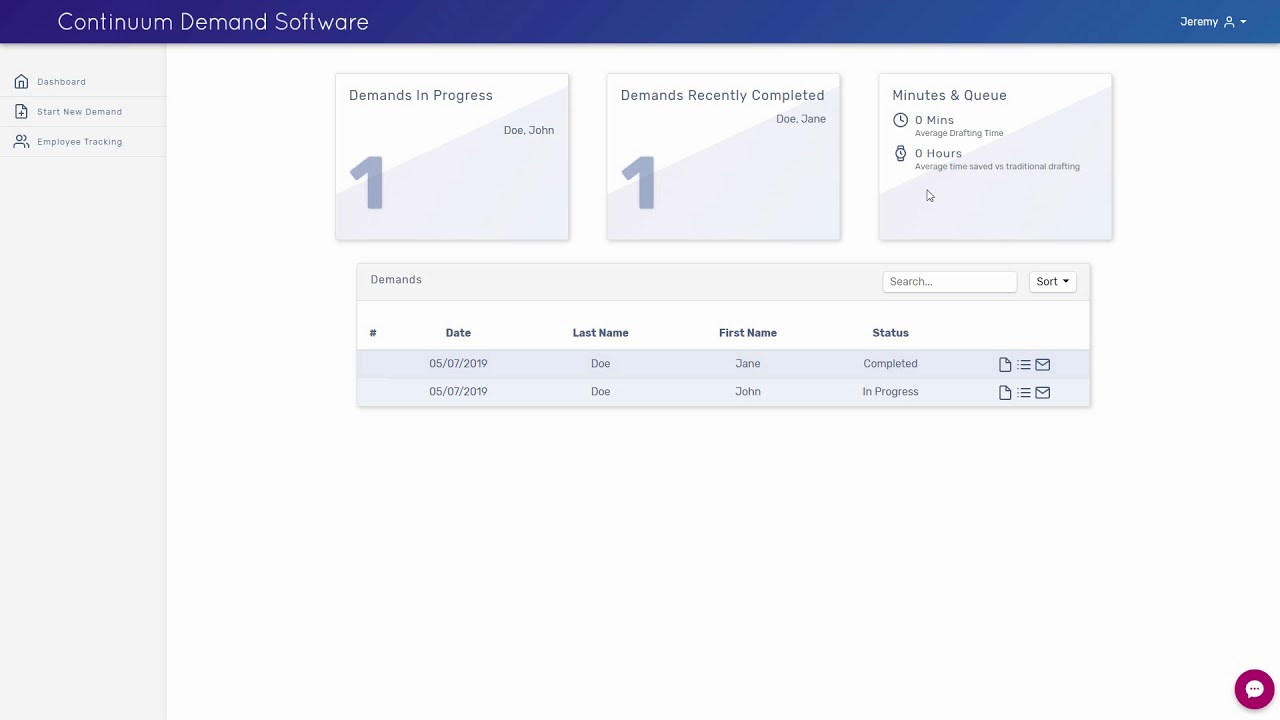 Intro to the Dashboard [Continuum Demand Software from InjuryIQ]