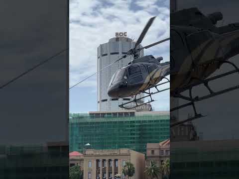 Helicopter Take Off | Galleface Colombo | Senoc #srilanka