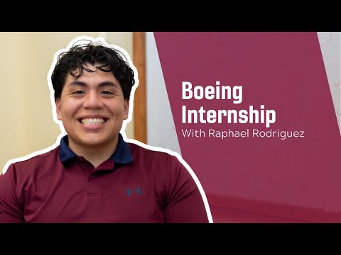 Raphael’s Boeing Internship Experience