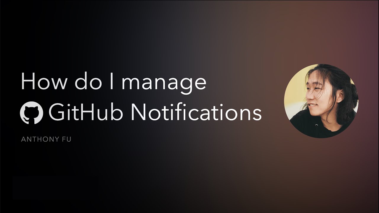 How I manage GitHub Notifications - Anthony Fu