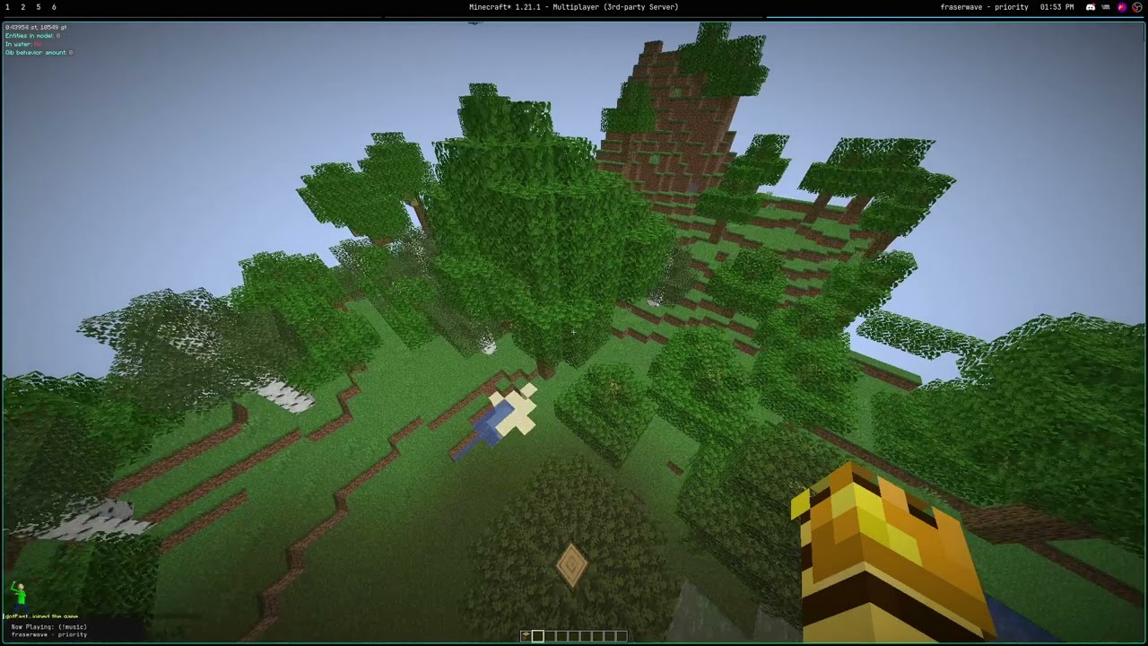 making bingo in minecraft (day 1/2)