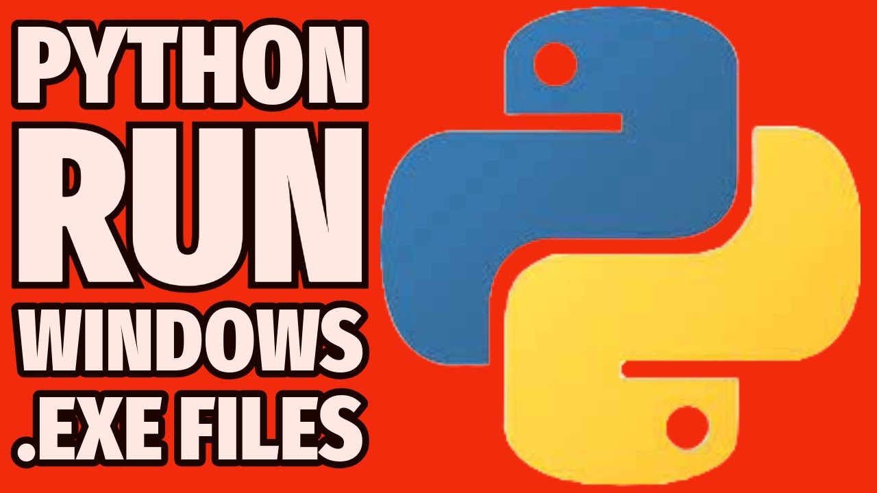 Python Mini Project - Run Windows EXE  Files 2024