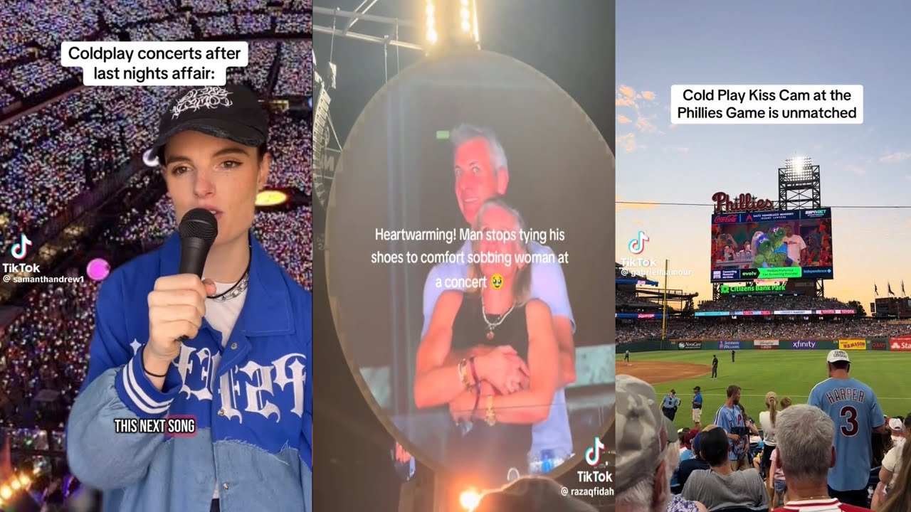 Coldplay Kiss Cam Meme Compilation ￼