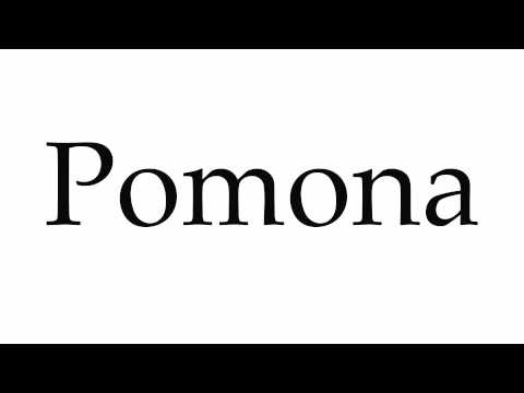 How to Pronounce Pomona