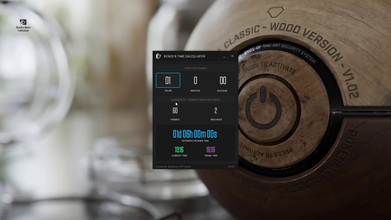 Render Time Calculator
