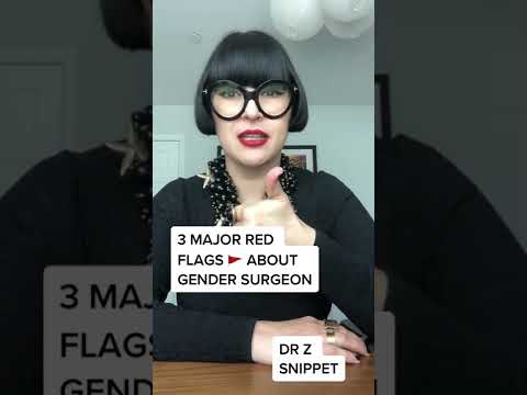 Here are 3 major red flags of gender affirming surgeon!