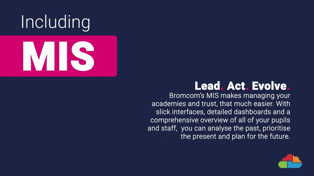 Bromcom MIS overview